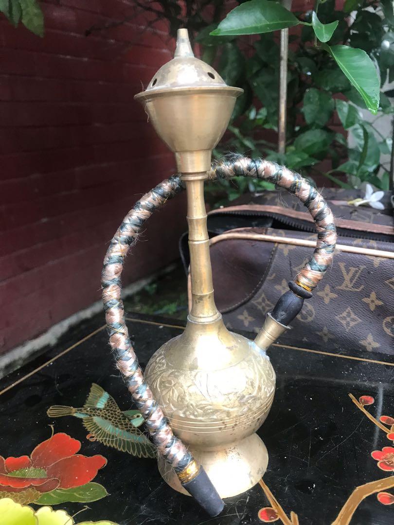 Antique Ancient Times Brass Hookah Shisha, Hobbies & Toys, Memorabilia ...