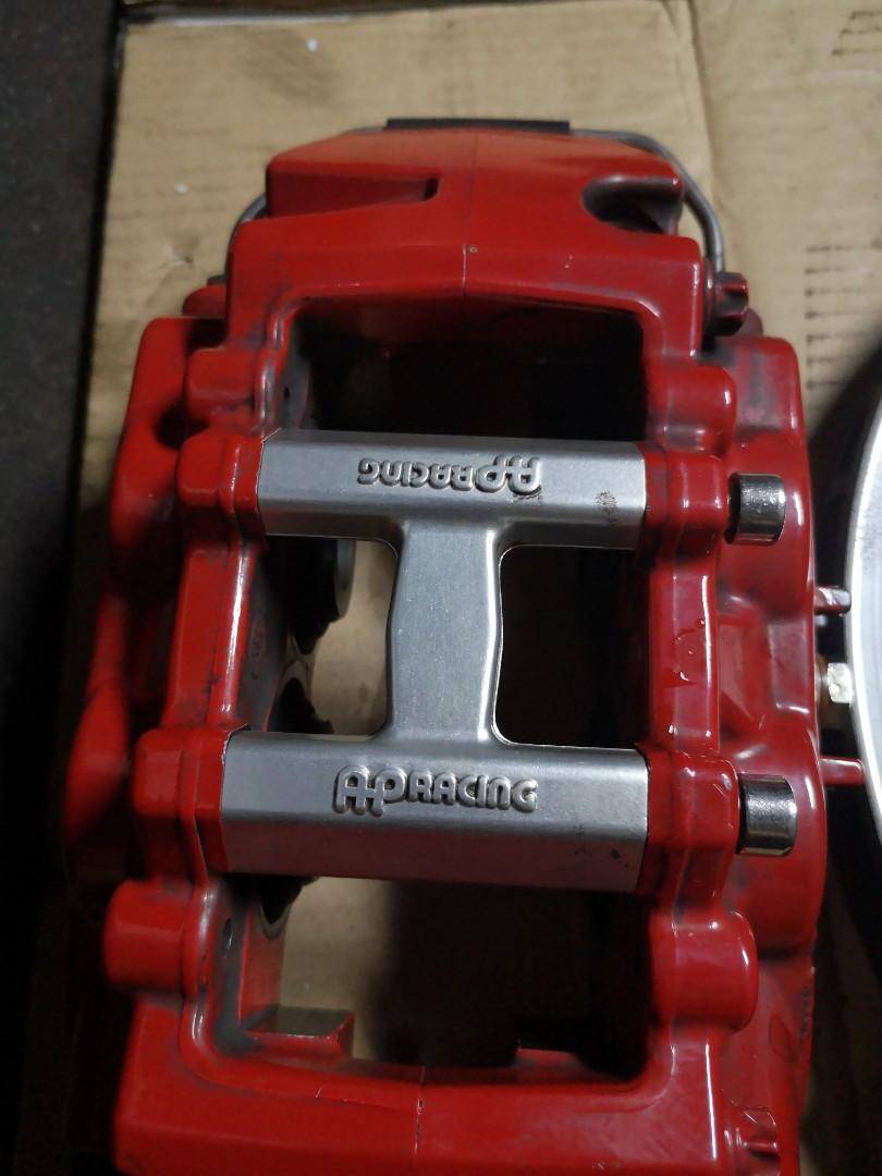 Ap racing 4pot cp8530 disc rotor 345mm 114.3 for honda fc fd stream ...