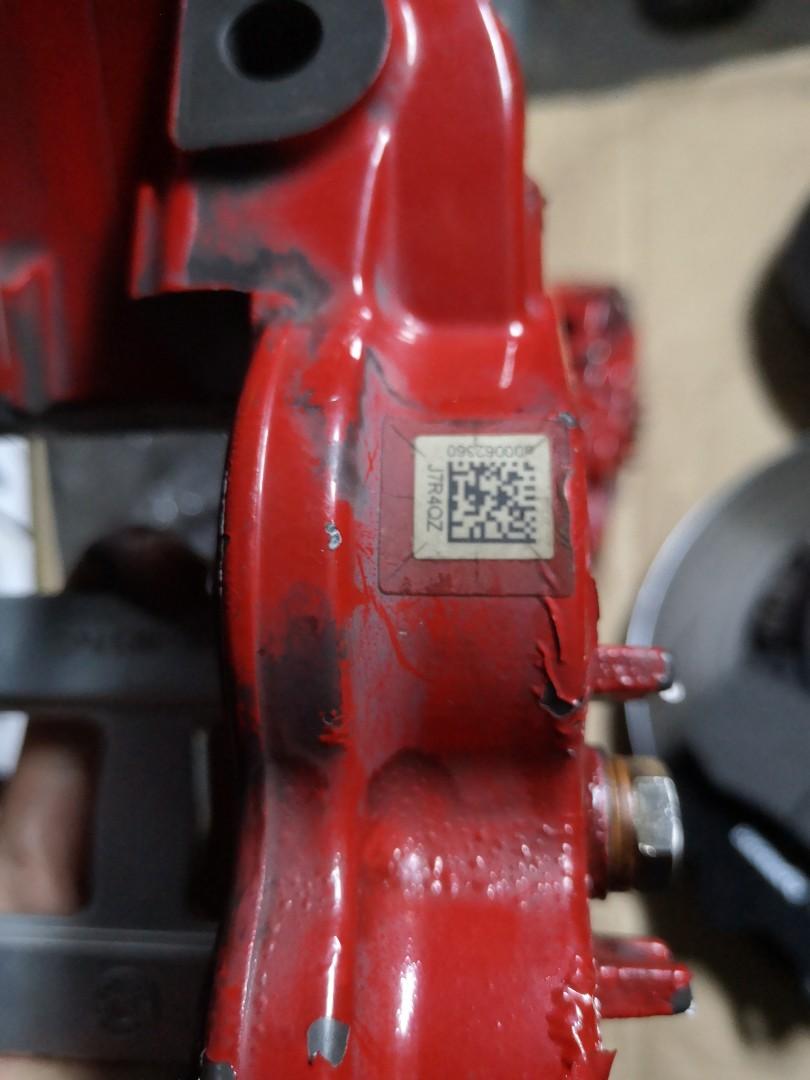 Ap racing 4pot cp8530 disc rotor 345mm 114.3 for honda fc fd stream ...