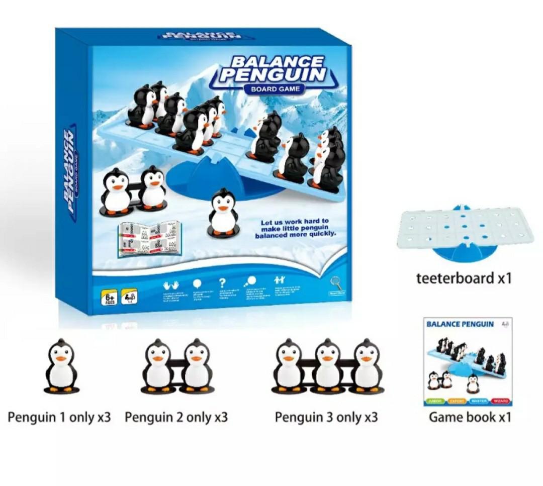 Balance Penguin, Hobbies & Toys, Toys & Games on Carousell