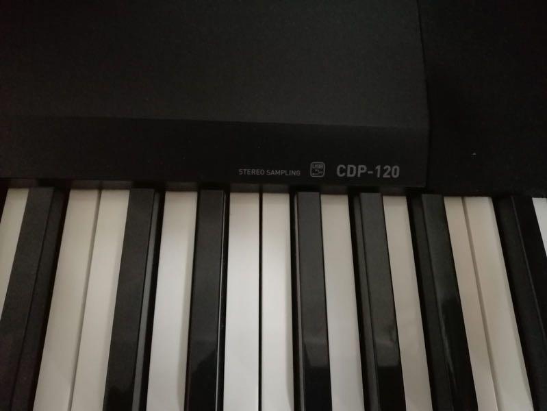 Casio Keyboard CDP-120, Hobbies & Toys, Music & Media, Musical ...