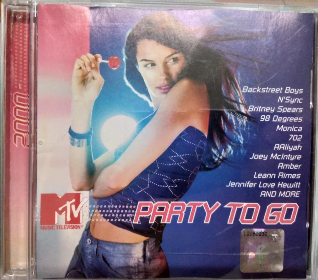 CD MTV Party To Go featuring BACKSTREET BOY , N'SYNC , BRITNEY SPEAR ...