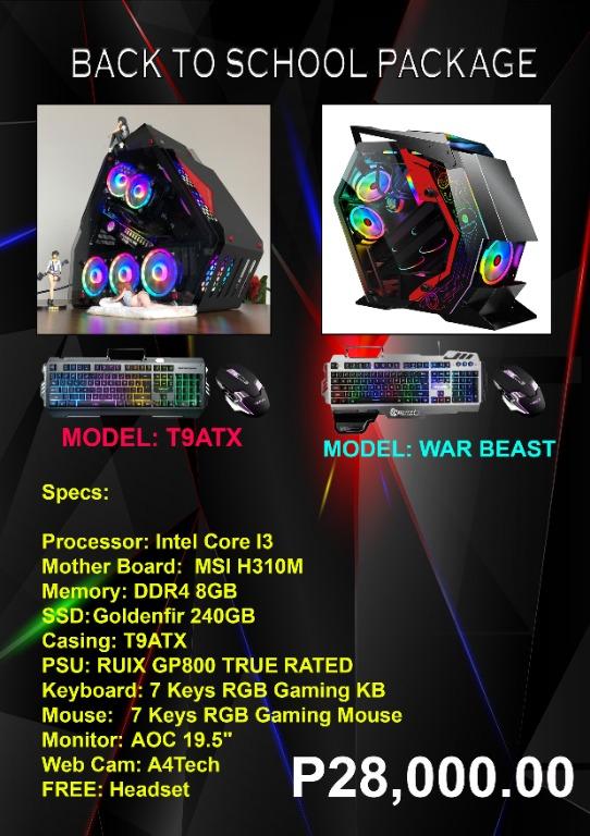 Computer/ Desktop Back to School Package, Computers & Tech, Desktops on ...