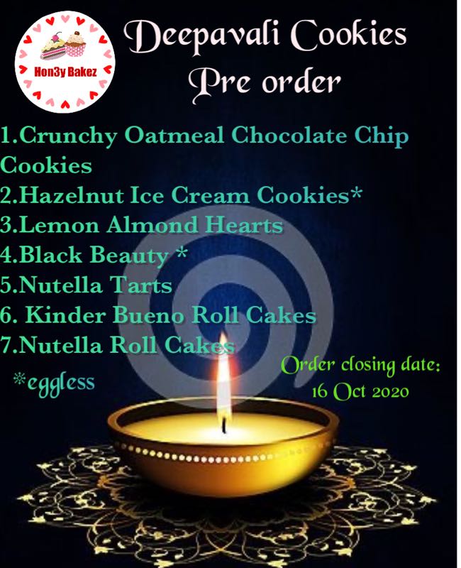 Deepavali Cookies 2020, Food & Drinks, Homemade Bakes on Carousell