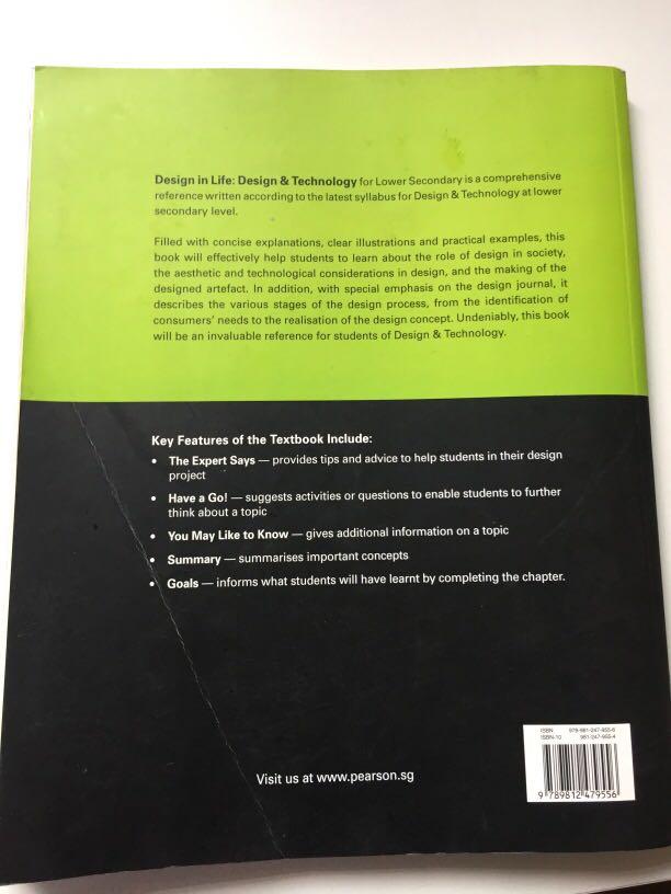 Design & Technology Textbook sec 1&2, Hobbies & Toys, Books & Magazines ...