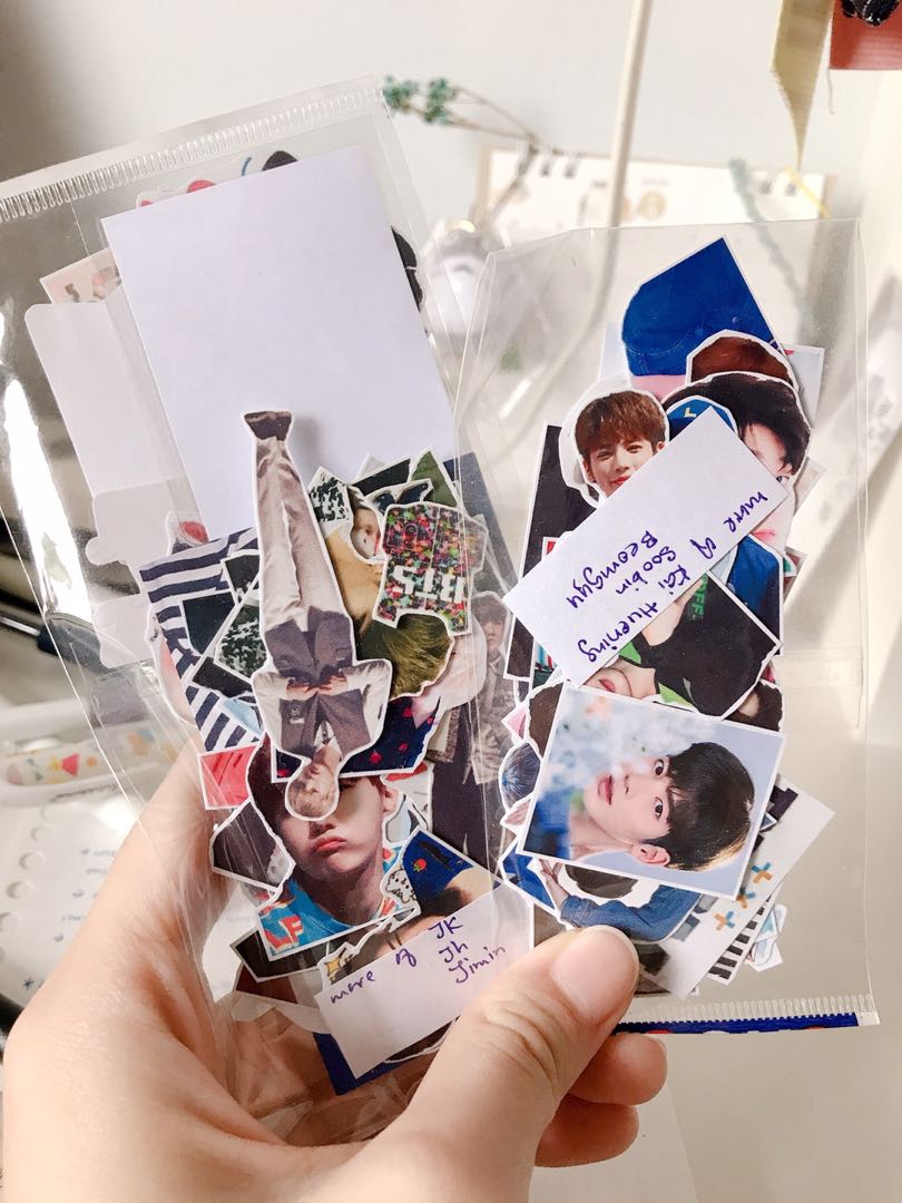FREE BTS & TXT STICKER PACK, Hobbies & Toys, Memorabilia & Collectibles ...