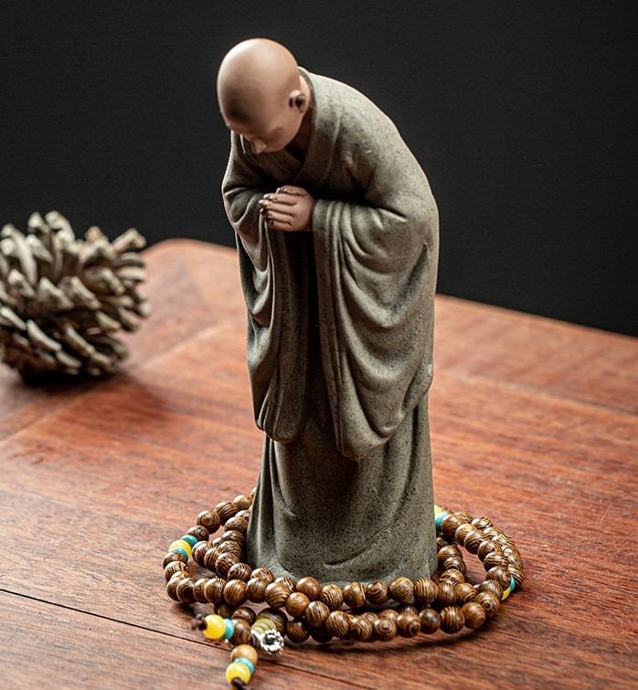 Praying Monk Statue, Hobbies & Toys, Memorabilia & Collectibles ...