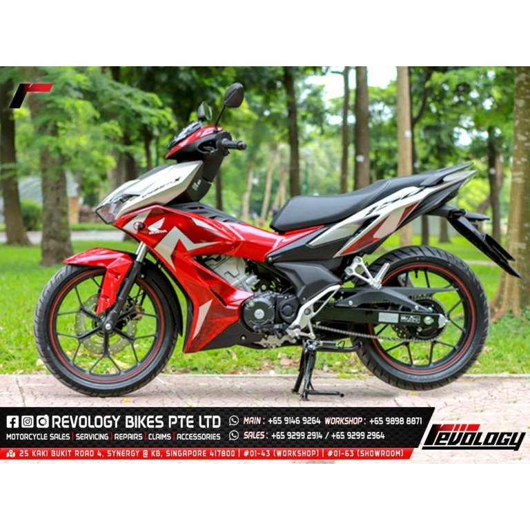 HONDA WINNER X 150 WINNERX RED RS150, Motorcycles, Motorcycles for Sale ...