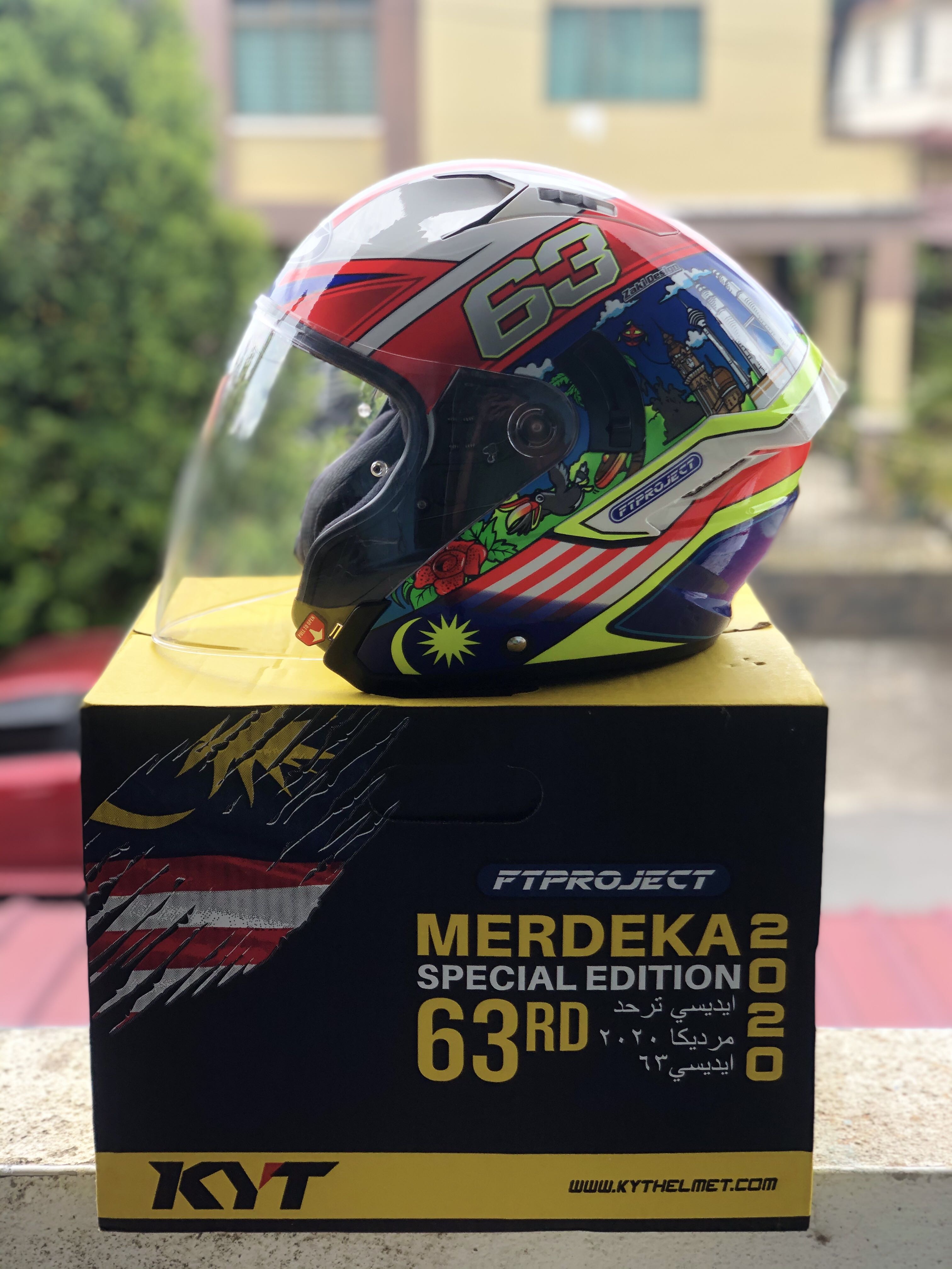 KYT MERDEKA 63 TAHUN 2020, Auto Accessories on Carousell