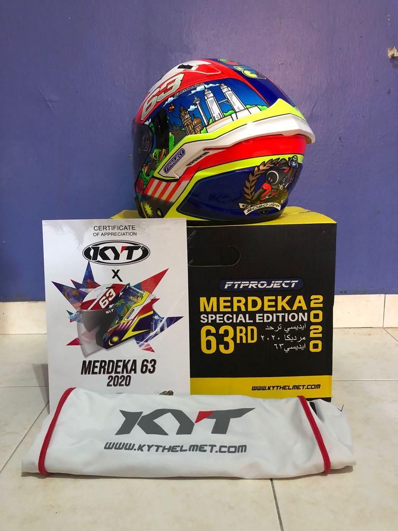 KYT MERDEKA 63 TAHUN 2020, Auto Accessories on Carousell