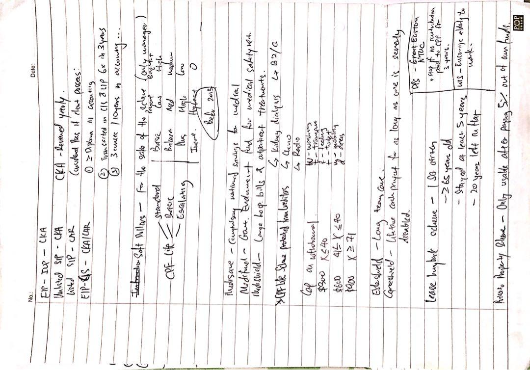 M9 insurance cheatsheet, Computers & Tech, Office & Business Technology ...