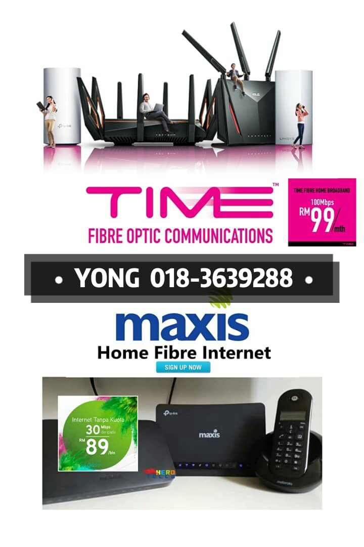 Maxis home fibre wifi, Computers & Tech, Parts & Accessories ...
