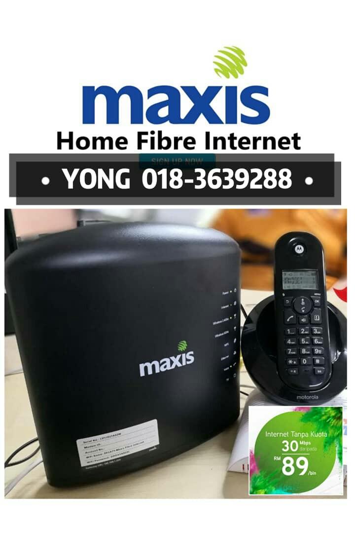 Maxis home fibre wifi, Computers & Tech, Parts & Accessories ...