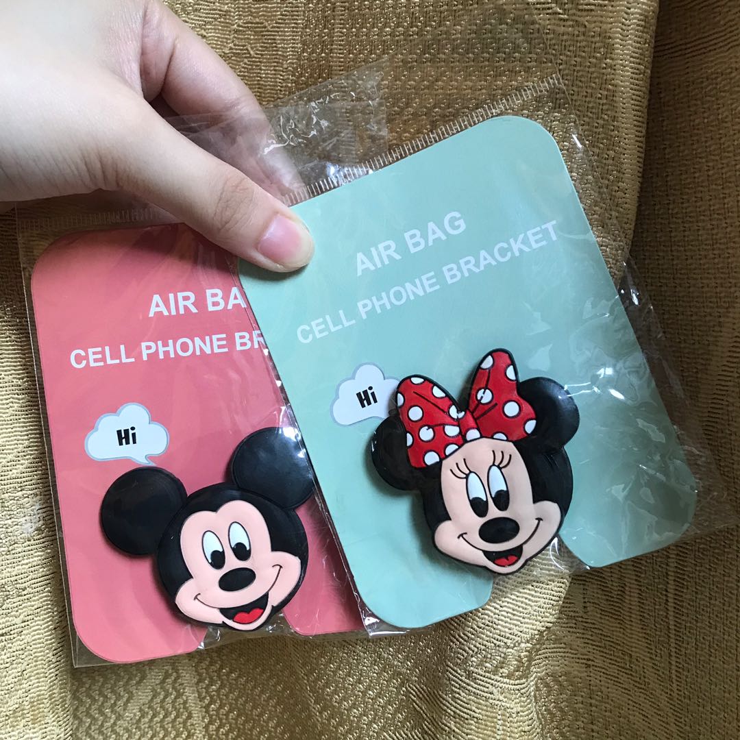 Mickey mouse and minnie mouse pop socket, Mobile Phones & Gadgets ...