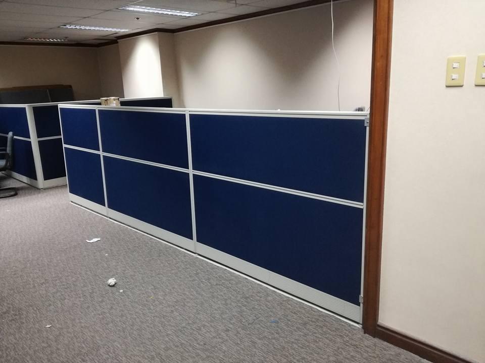 movable wall panel office partition workstation, Furniture & Home ...