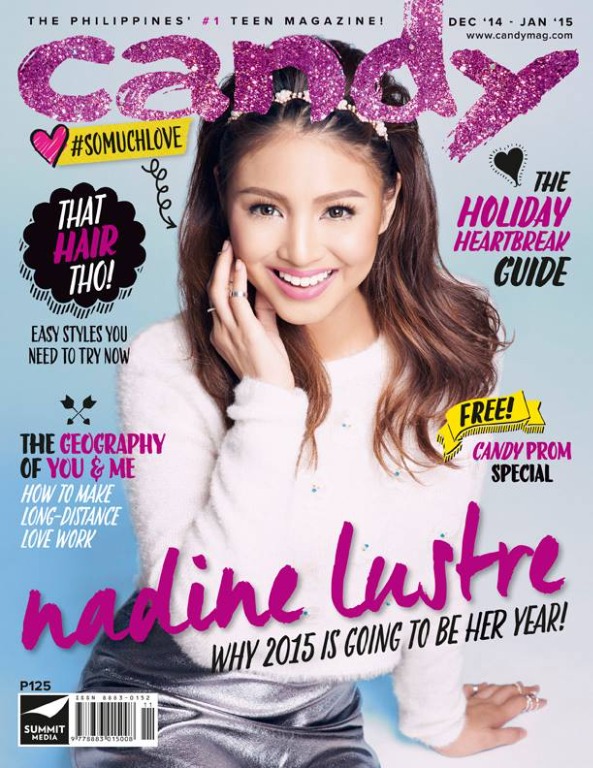 Nadine Lustre Candy Mag December 2014-January 2015 issue, Hobbies ...
