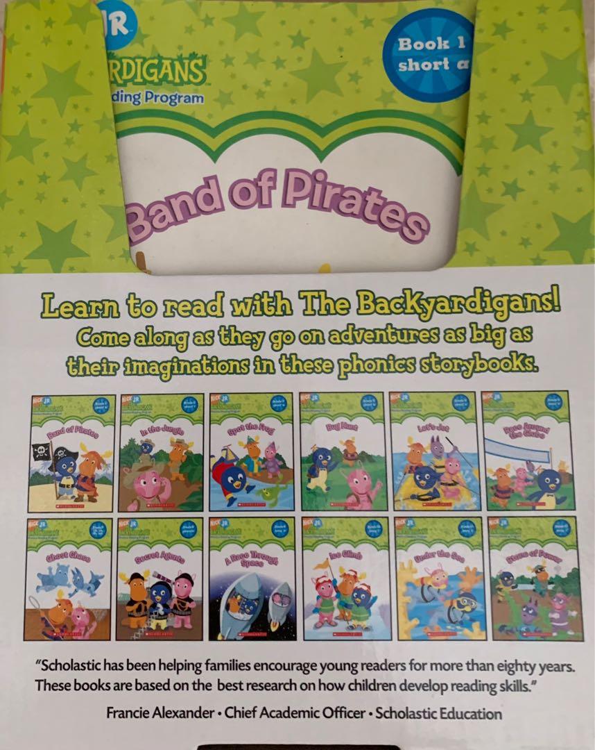 Nick Jr The Backyardigans Scholastic Phonics Set, Hobbies & Toys, Books ...