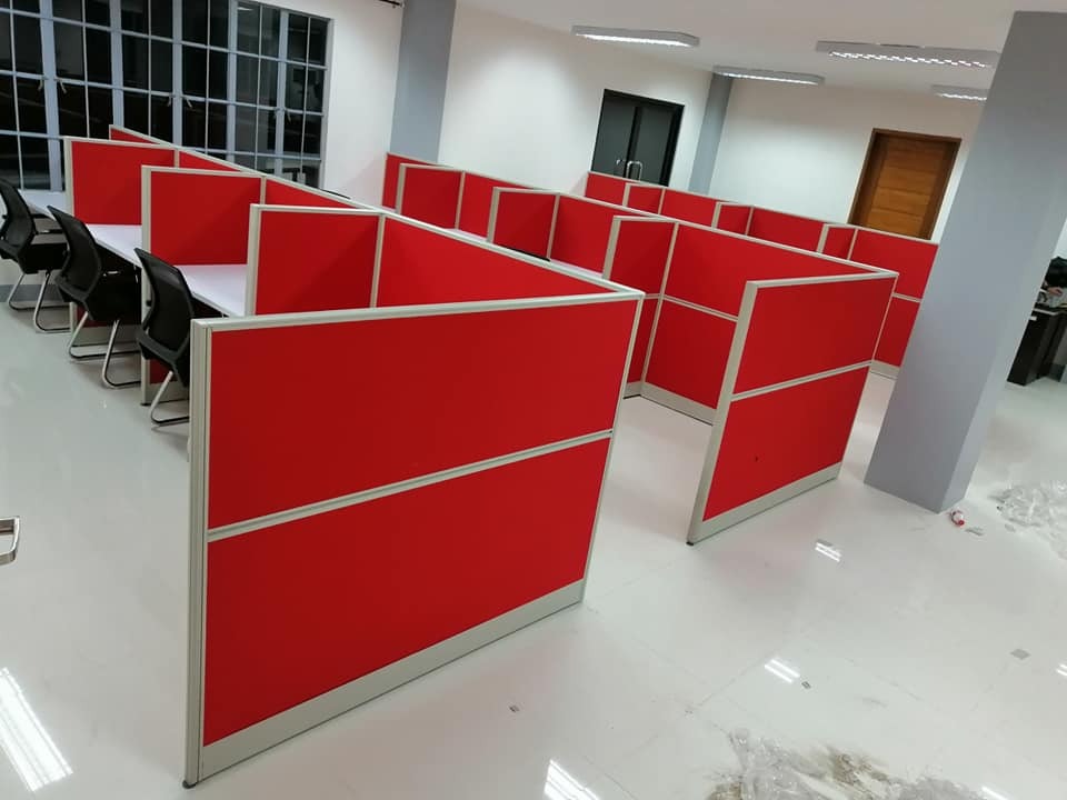 office partition wall paneling divider workstation and furniture ...
