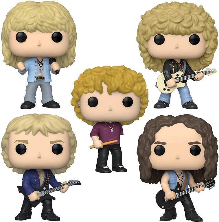 【訂購/Order】 Funko Rocks: POP! Def Leppard Collectors Set - Joe Elliott ...