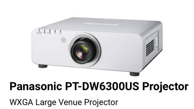 Panasonic DW6300 6k ansi projector, Everything Else on Carousell
