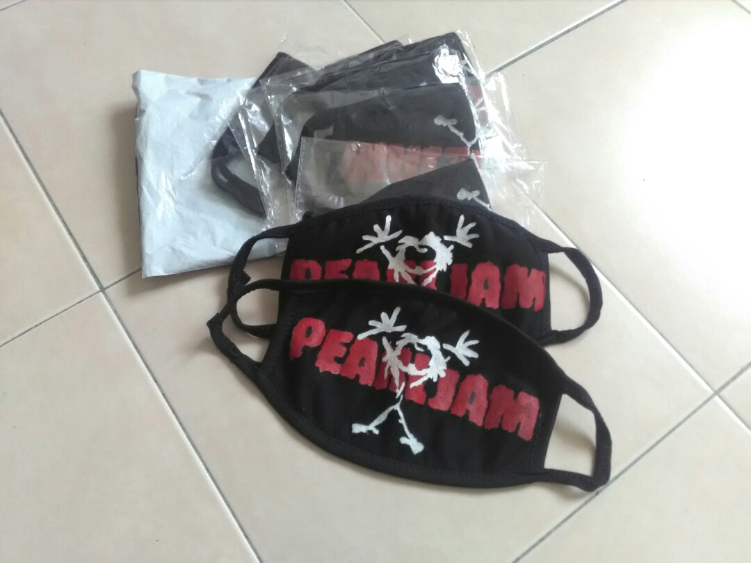 PEARL JAM ALIVE STICKMAN MASK, Hobbies & Toys, Collectibles ...