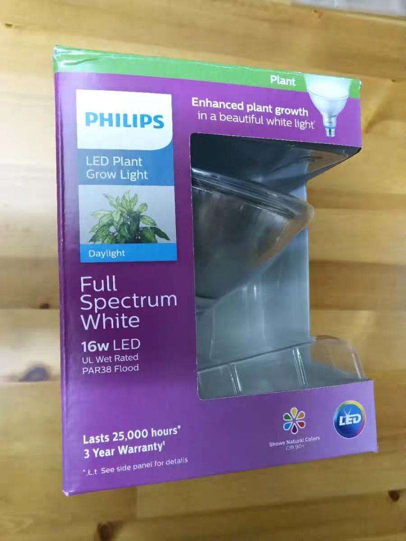 Philips plant grow LED 16w full spectrum, Furniture & Home Living ...