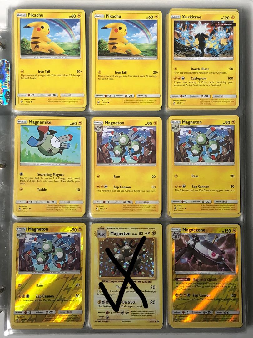 Pokémon TCG - Electric Pokémon, Toys & Games, Board Games & Cards on ...
