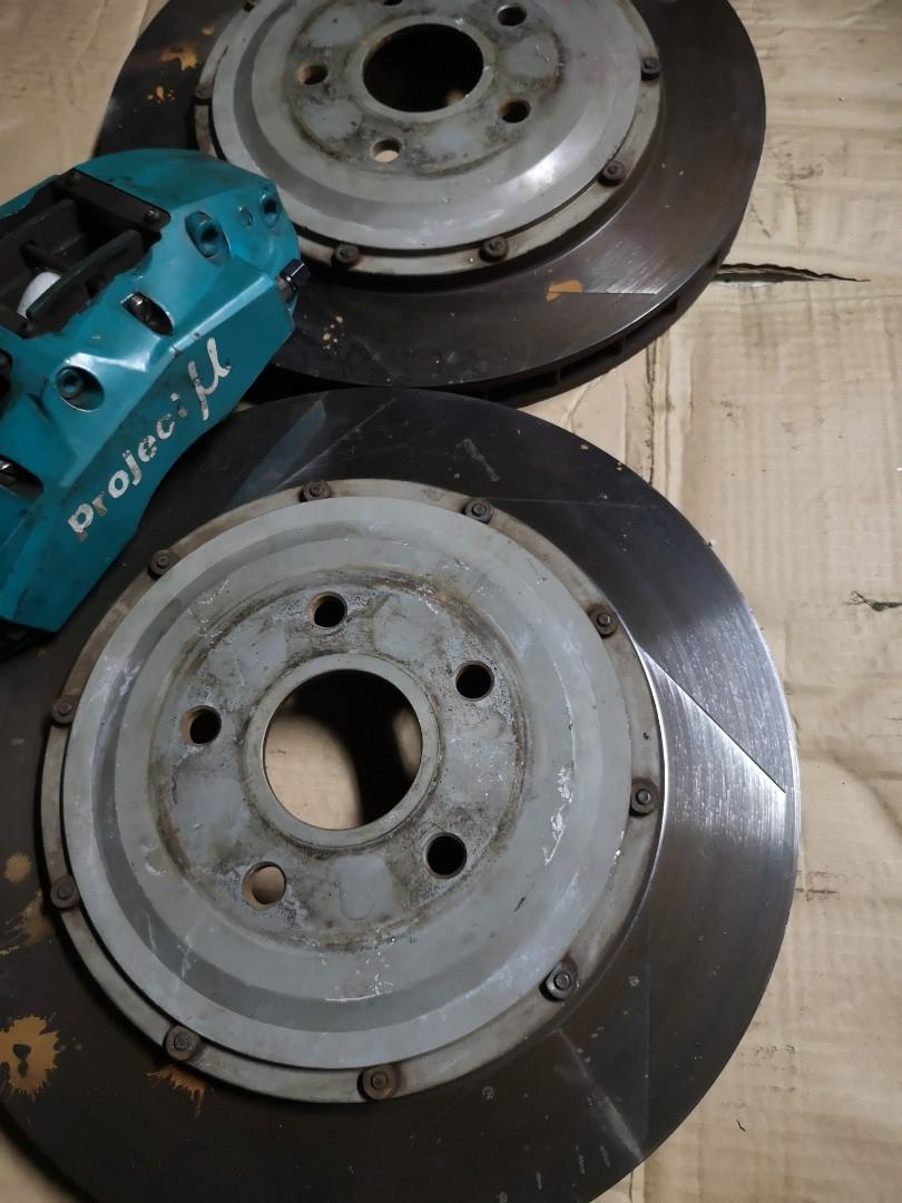 Project mu racing caliper forged sports 4pistons x 4pad for toyota ACR ...