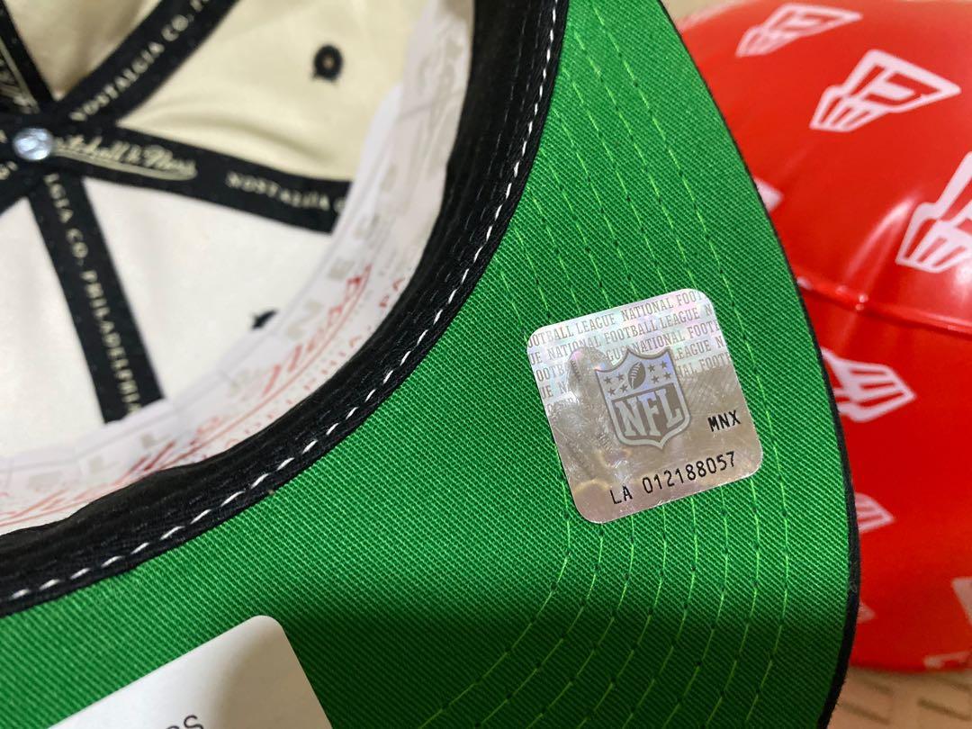 Raiders Pro Line Deadstock Snapback Off-White by Mitchell & Ness, Men's ...