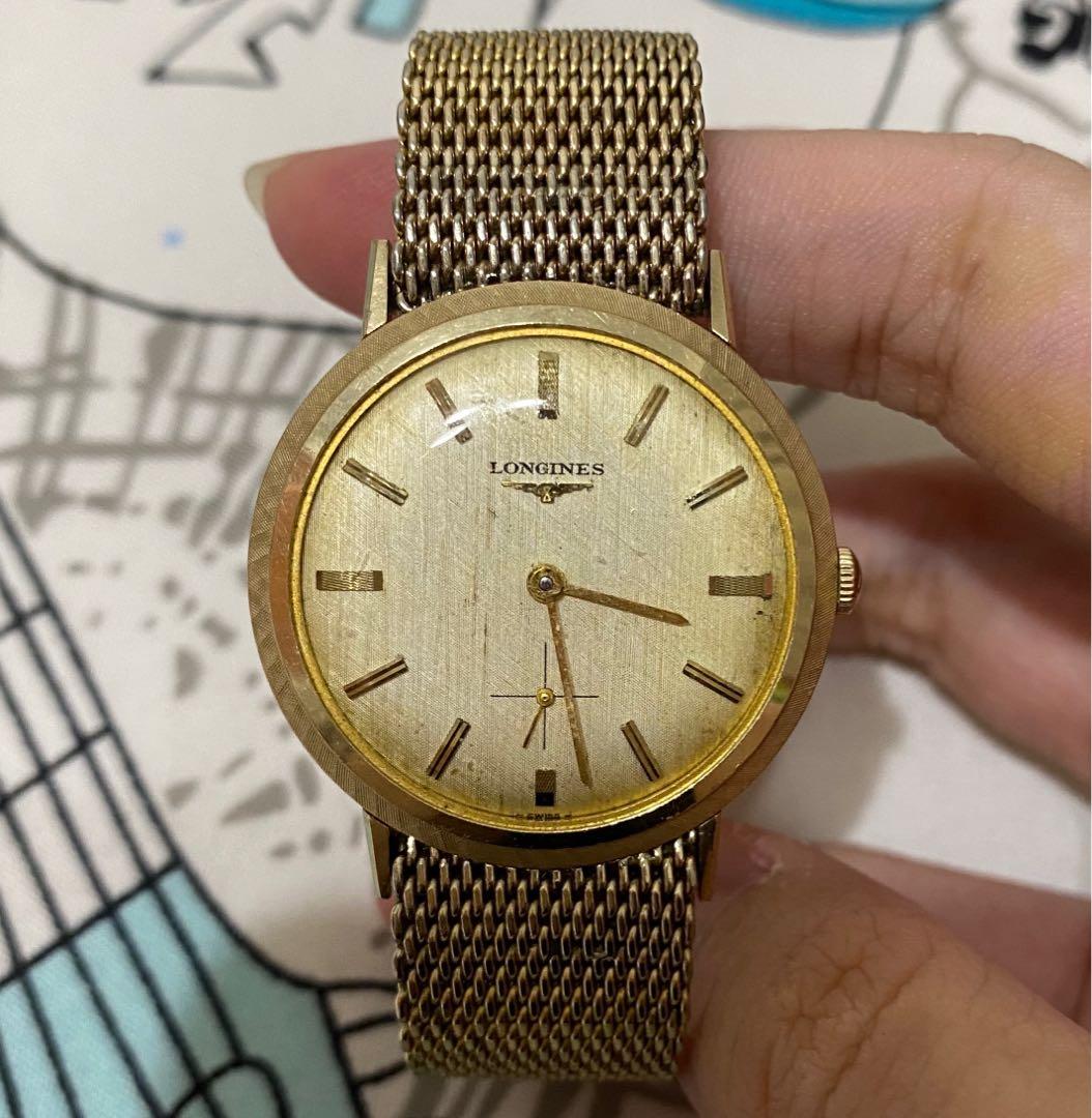 Rare Vintage Longines Cal 370 10k Gold Filled Watch, Luxury, Watches on ...