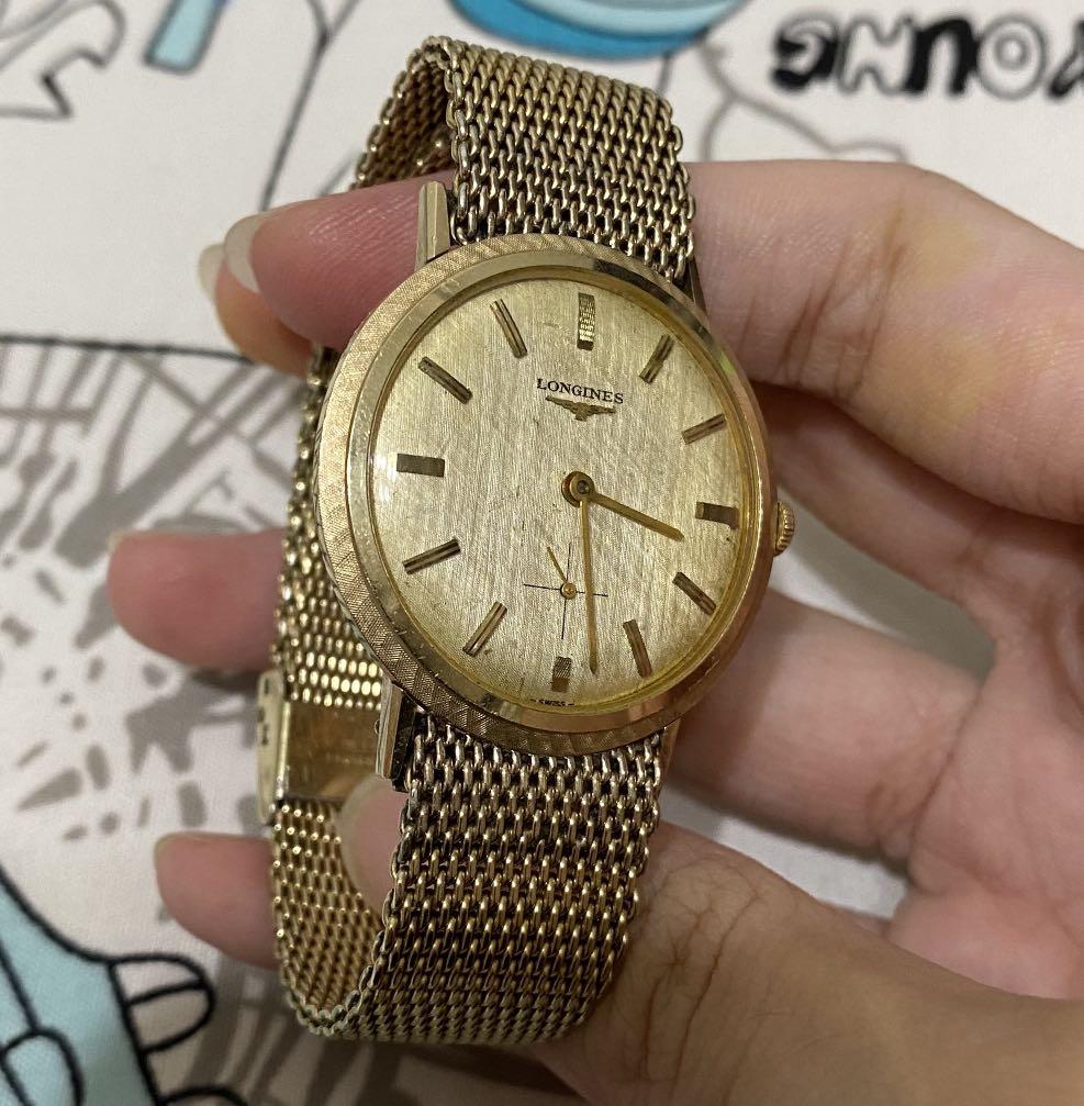 Rare Vintage Longines Cal 370 10k Gold Filled Watch, Luxury, Watches on ...