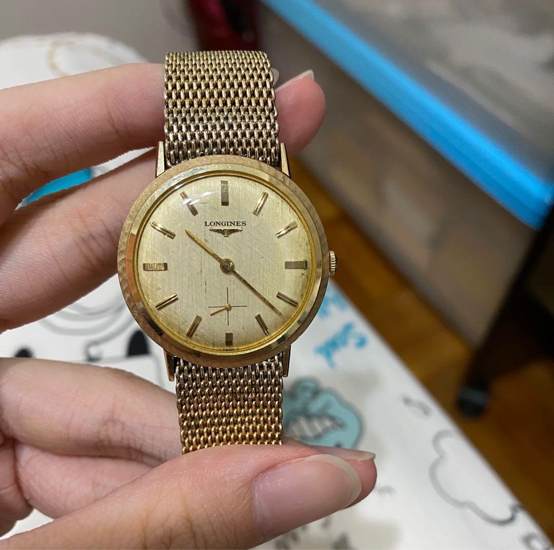 Rare Vintage Longines Cal 370 10k Gold Filled Watch, Luxury, Watches on ...