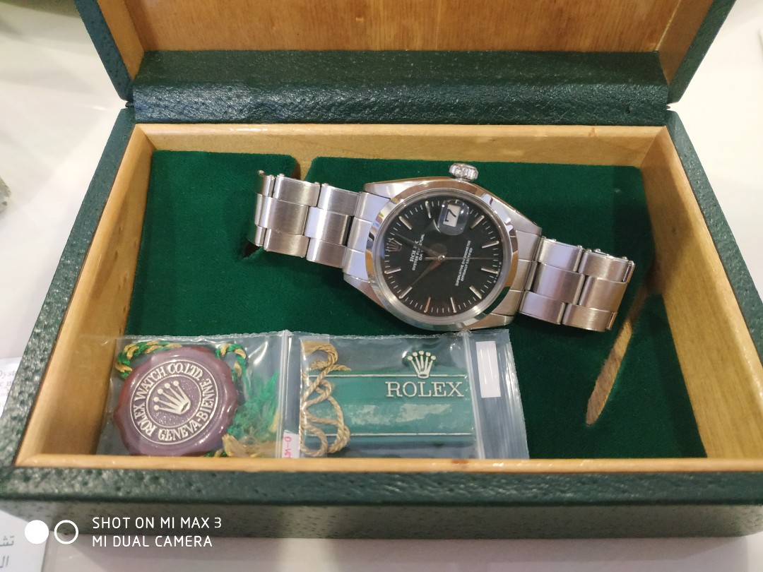 Rolex 1500 with Certificate & Box, Luxury, Watches on Carousell