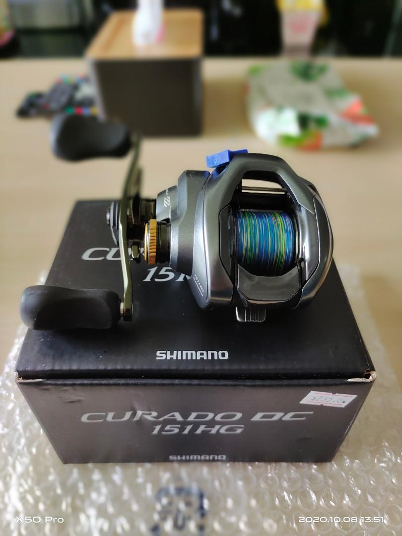 Shimano Curado DC 151hg, Sports Equipment, Fishing on Carousell