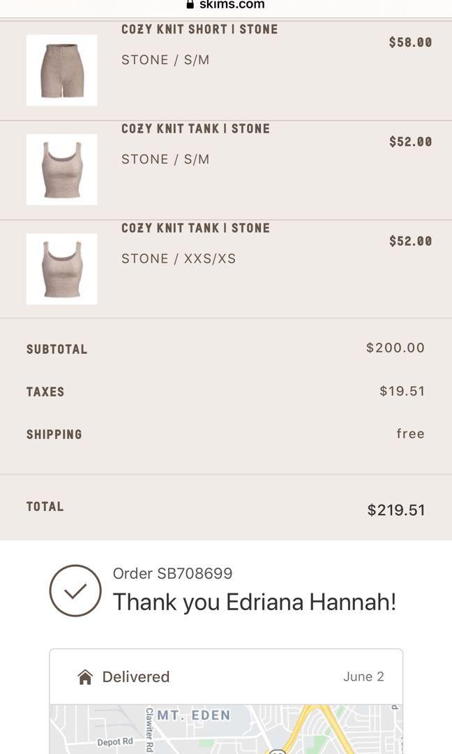 Skims - Cozy Set- in Stone- Small/Medium , Women's Fashion, Dresses ...