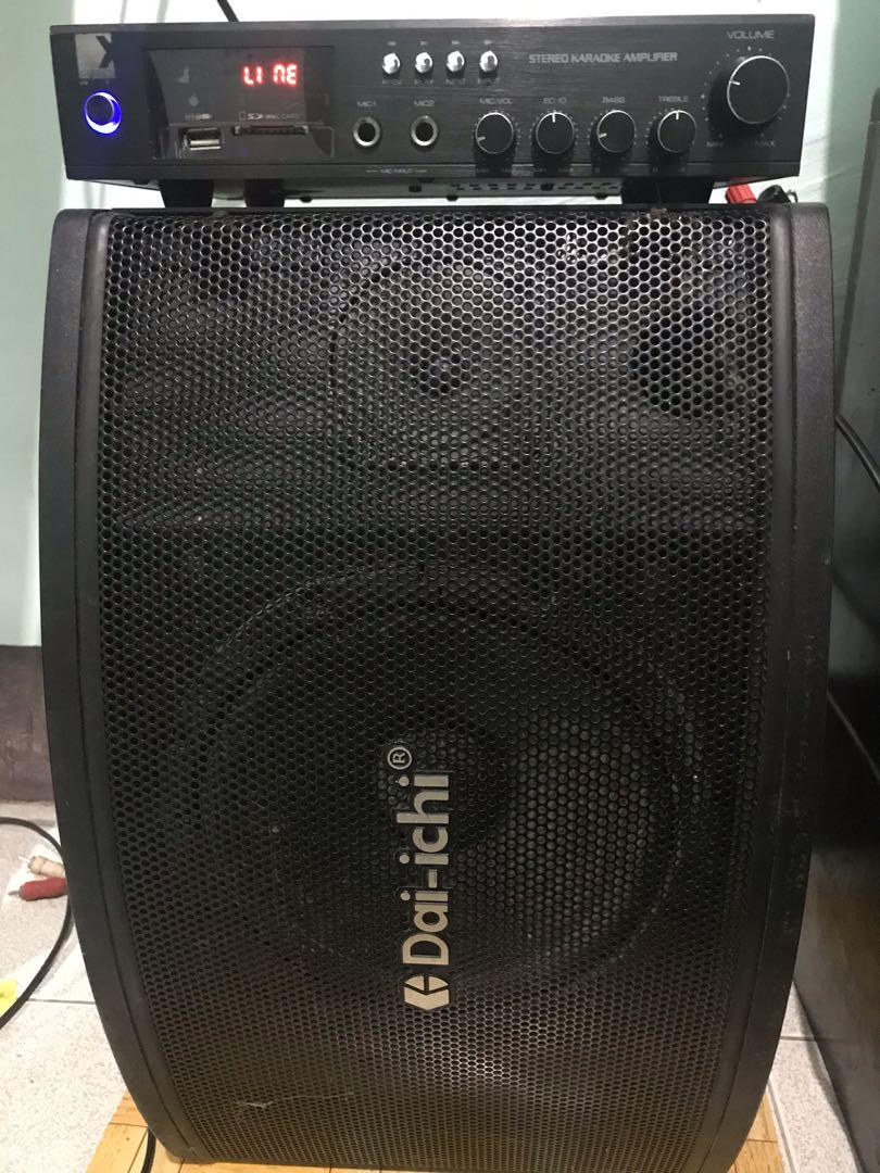 Speaker DAI-ICHI AMplifier, Audio, Soundbars, Speakers & Amplifiers on ...