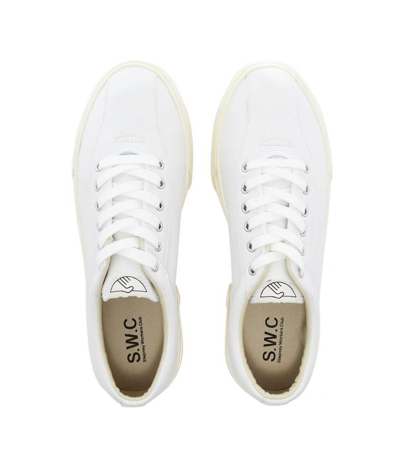 [英國] SWC Stepney Workers Club Leather Sneakers 皮製鞋 多色入 (另有Canvas, Cord ...