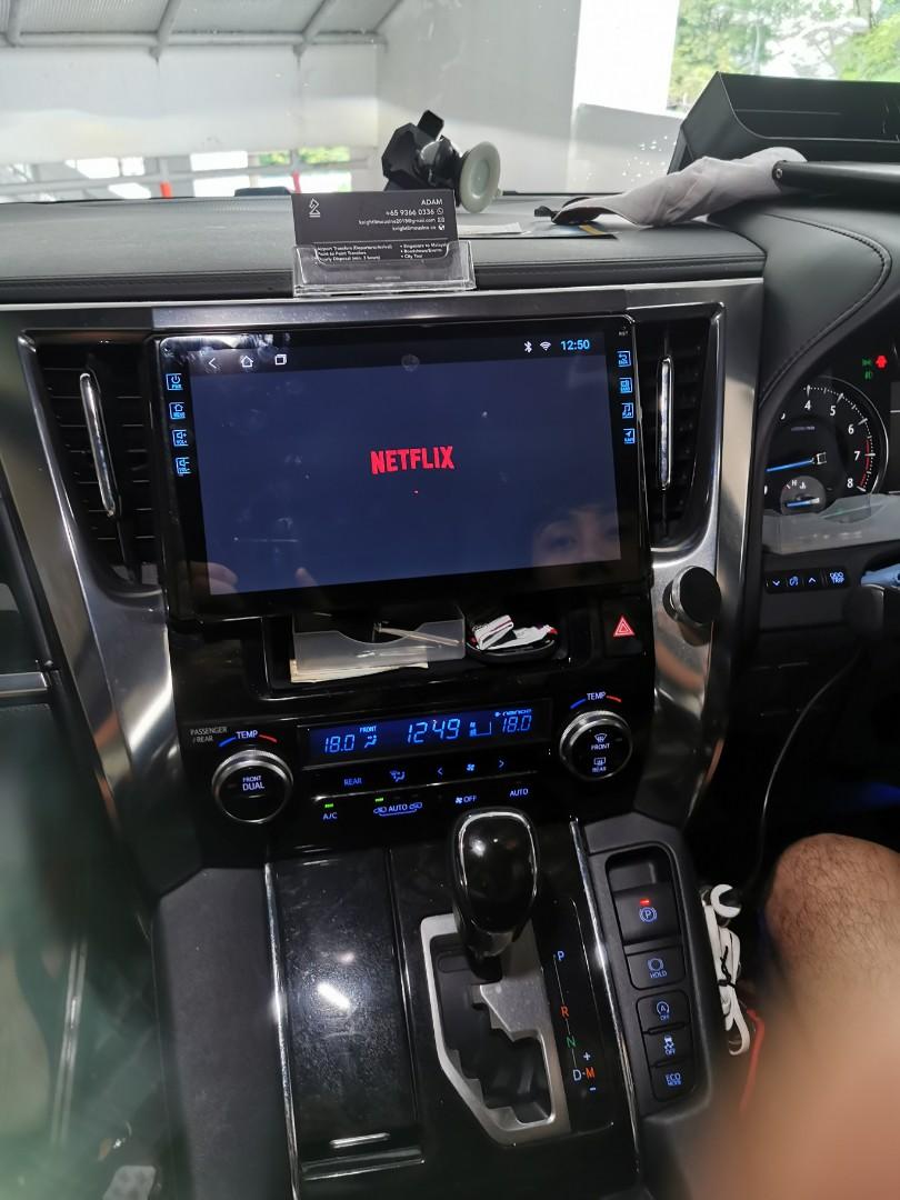 Toyota alphard Android player, Car Accessories, Accessories on Carousell