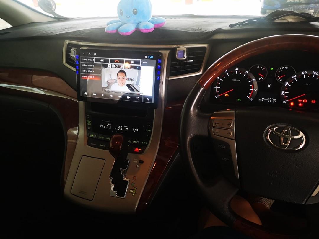 Toyota alphard Android player, Car Accessories, Accessories on Carousell