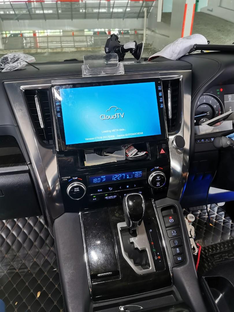 Toyota alphard Android player, Car Accessories, Accessories on Carousell