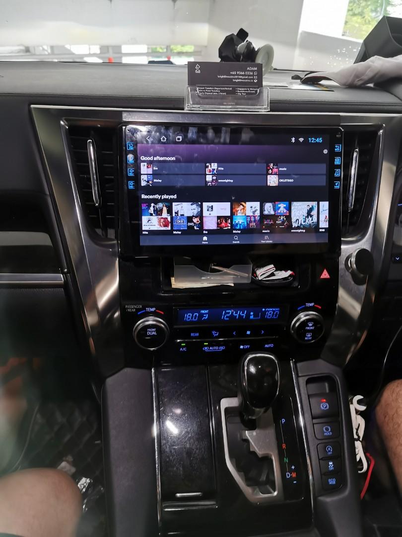 Toyota alphard Android player, Car Accessories, Accessories on Carousell