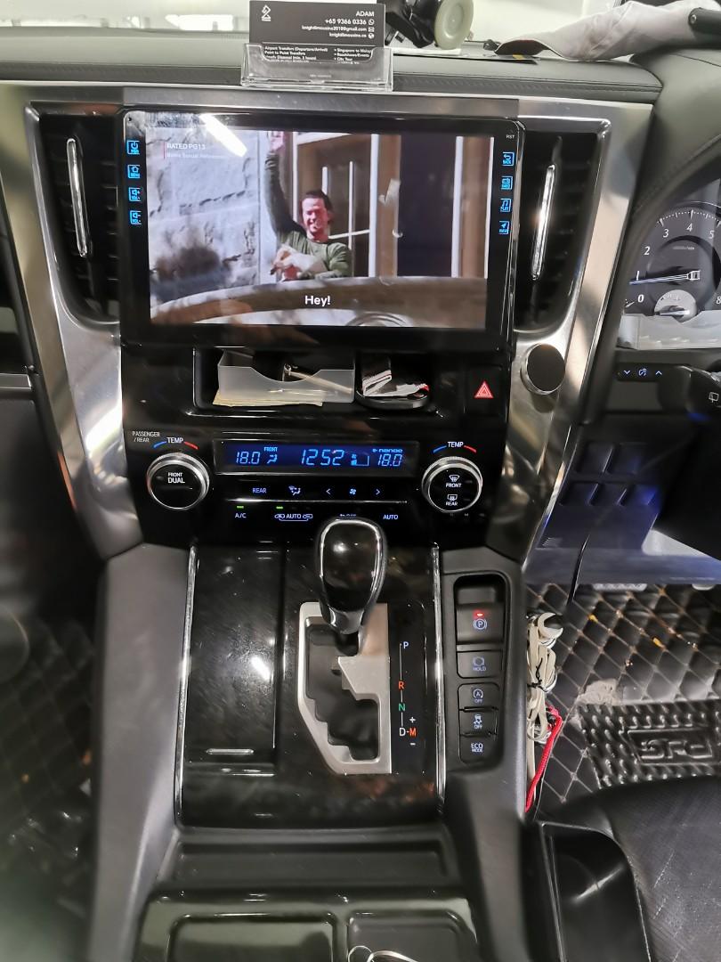 Toyota alphard Android player, Car Accessories, Accessories on Carousell