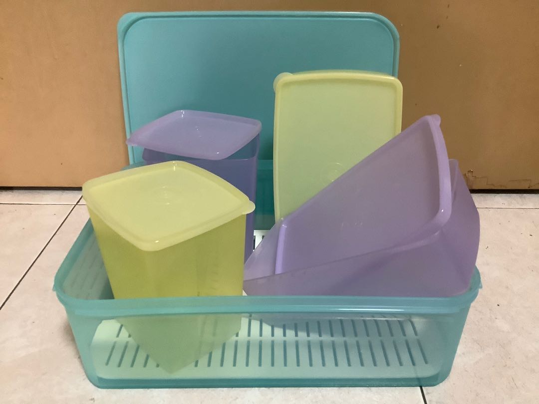 Tupperware Containers for Fridge, Home Appliances, Kitchenware on Carousell