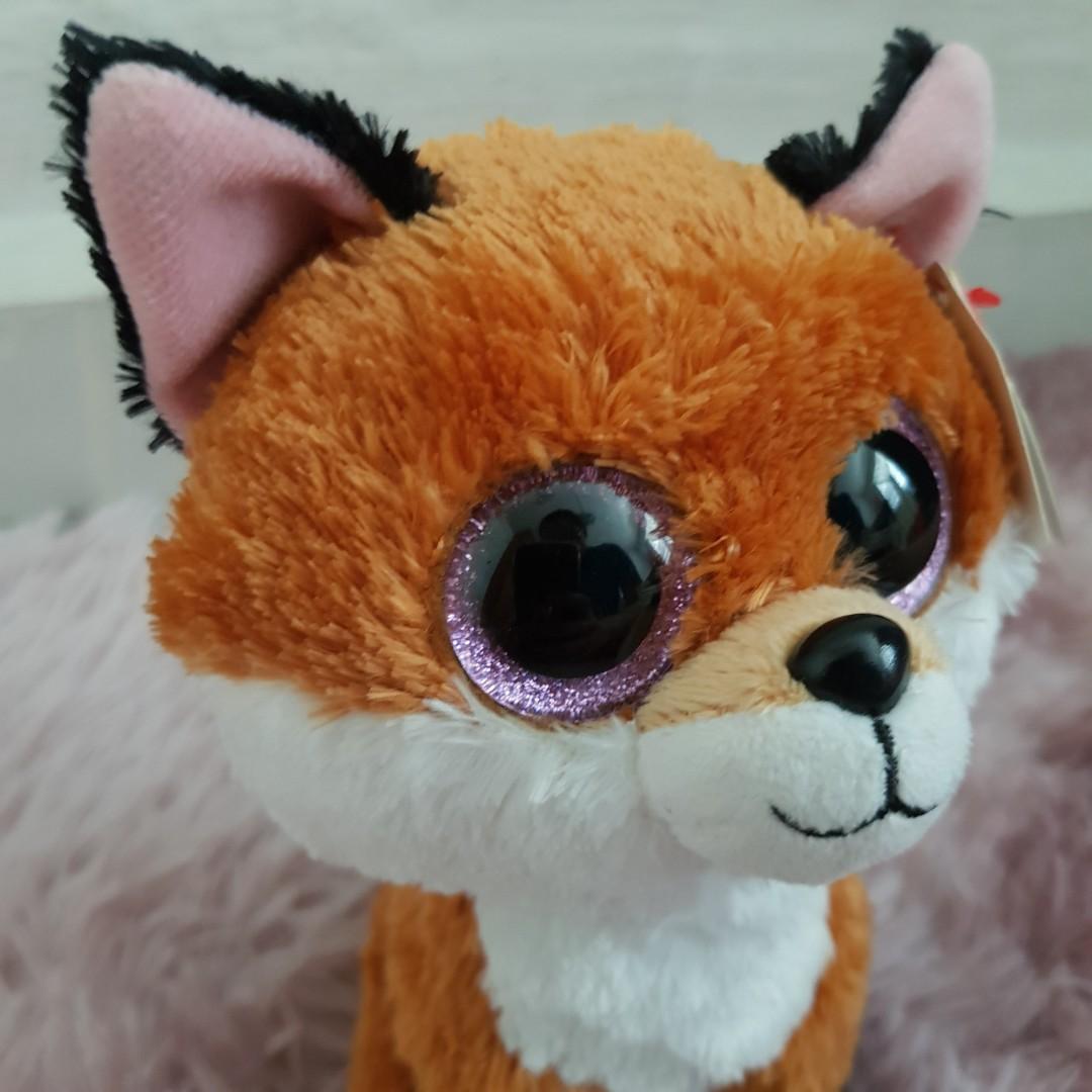 TY Beanie Boo Slick The Brown Fox, Hobbies & Toys, Toys & Games on ...