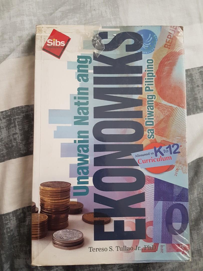 Unawain Natin ang Ekonomiks (K-12 Tagalog book about economics ...