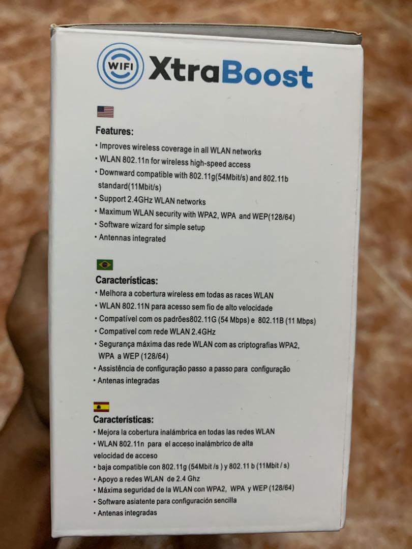 Wifi XtraBoost wifi extender, Computers & Tech, Parts & Accessories ...