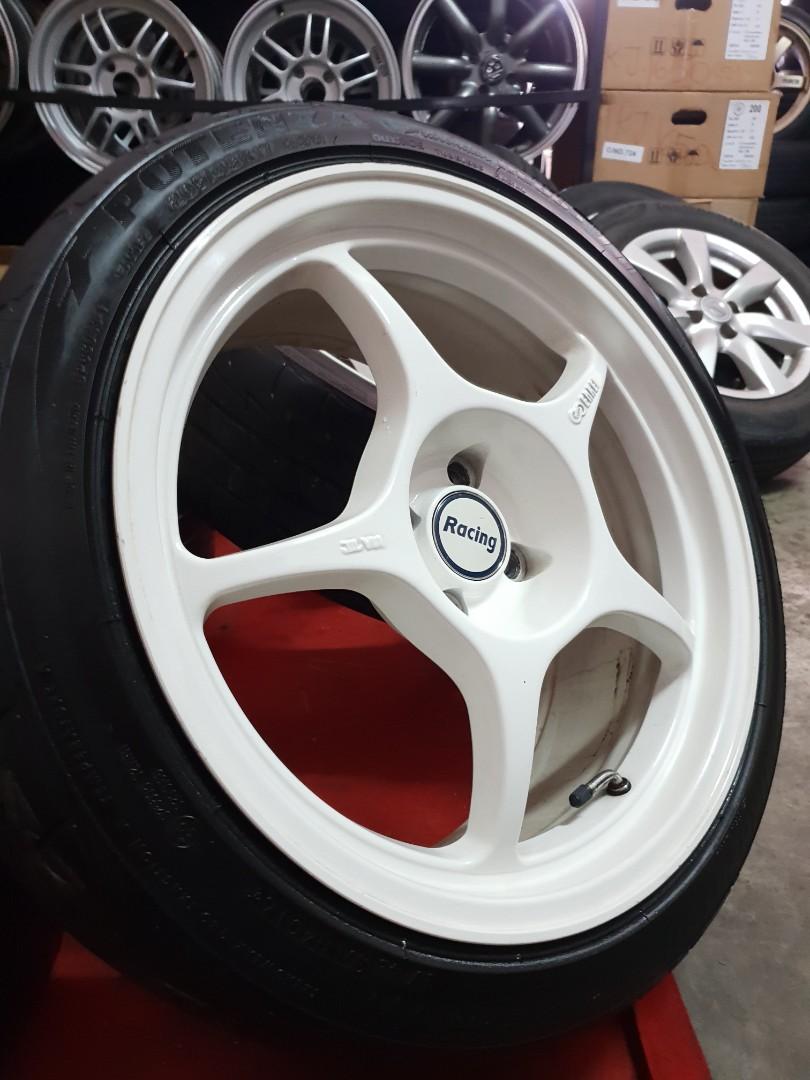 17"RIM ENKEI RP01 4X100 8JJ ET35, Auto Accessories on Carousell