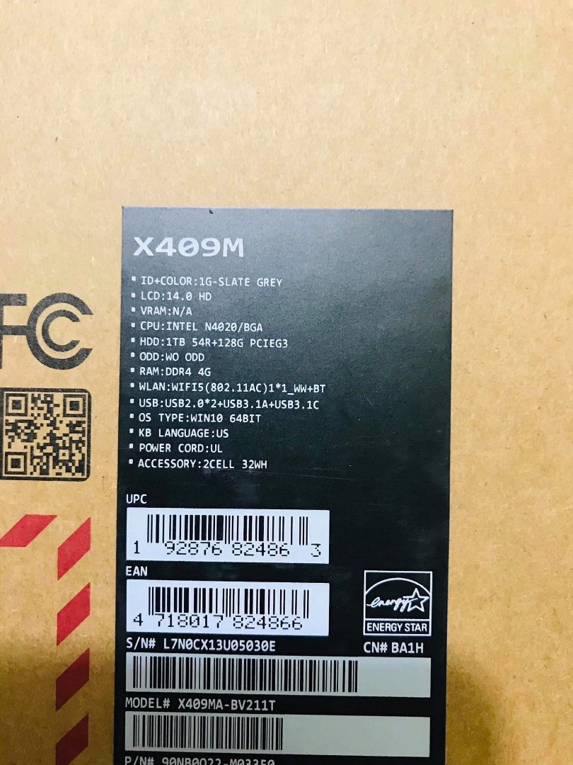 Asus Vivobook X409MA, Computers & Tech, Laptops & Notebooks on Carousell
