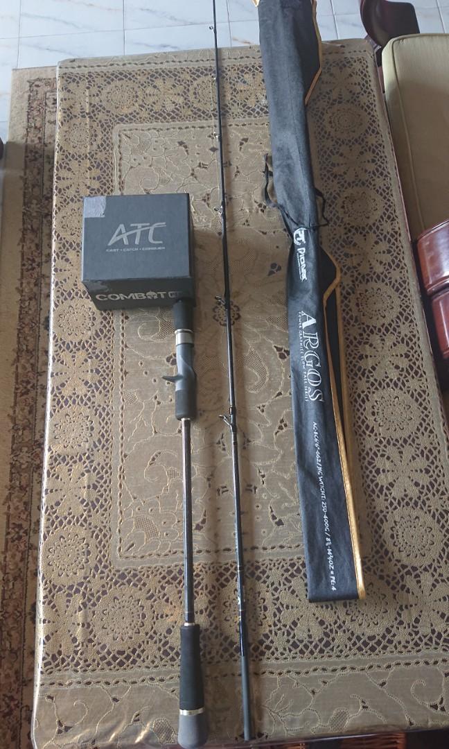 ATC Combat Plus with Jigging Rod, Sports Equipment, Fishing on Carousell