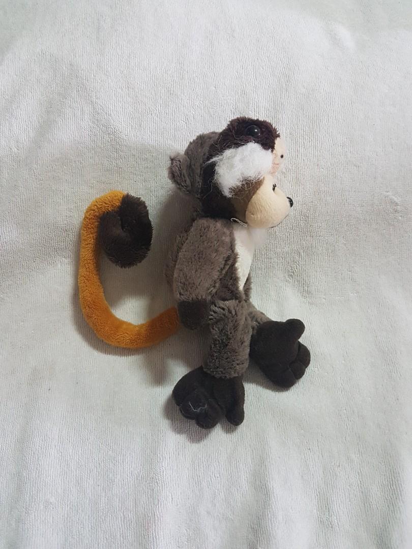 Authentic Beanie Kids Merv the Emperor Tamarin Bear Beanie Plush Soft ...